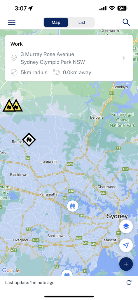 NSW Government launches improved app for flood and fire warnings ...