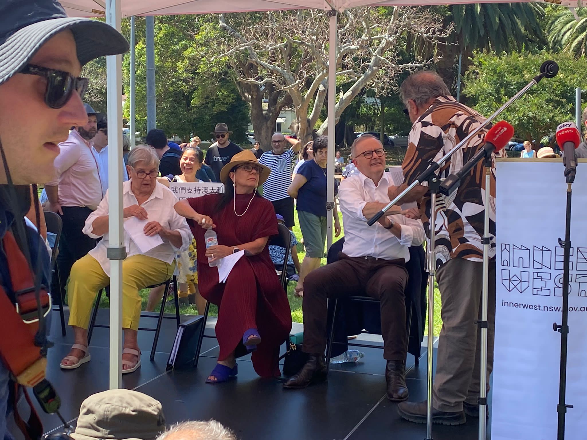 Strong Greek contingent at Indigenous Voice to Parliament event in ...