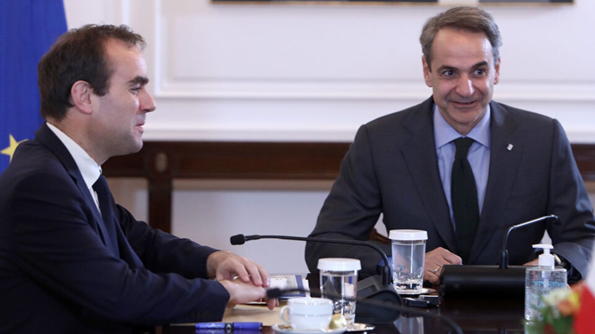 Greece's Prime Minister meets with Defence Minister of France – Greek Herald