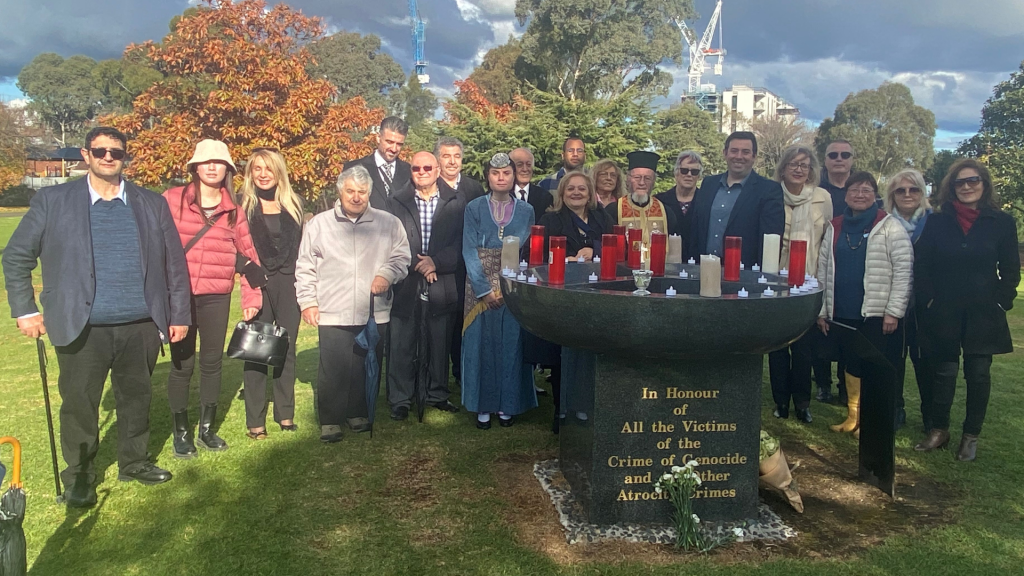Victims of Greek genocide honoured at Genocide Monument in Victoria ...