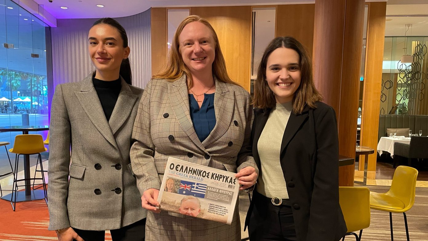 Australia's new Ambassador to Greece meets with The Greek Herald team ...