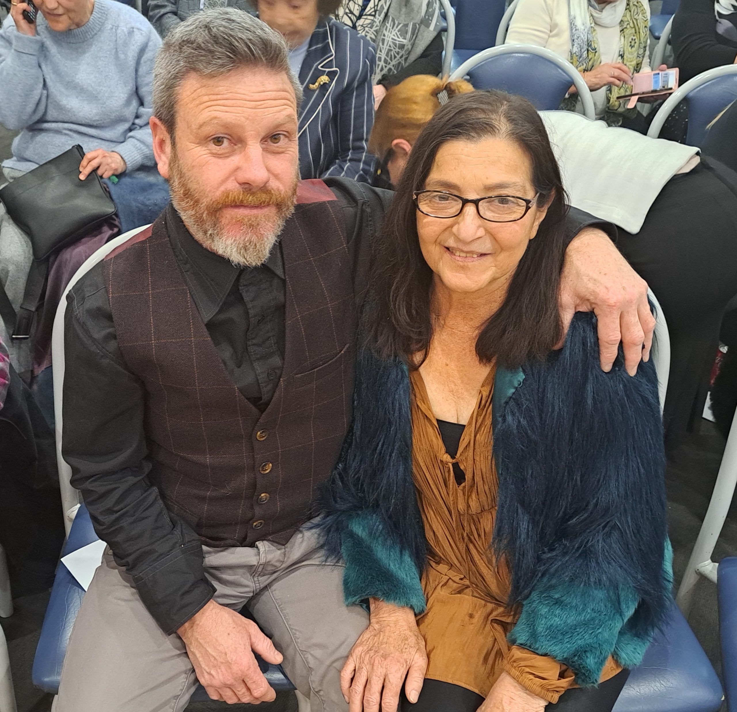 Helena-Kollias-and-her-partner-Adam-enjoying-a-musical-outing – Greek ...