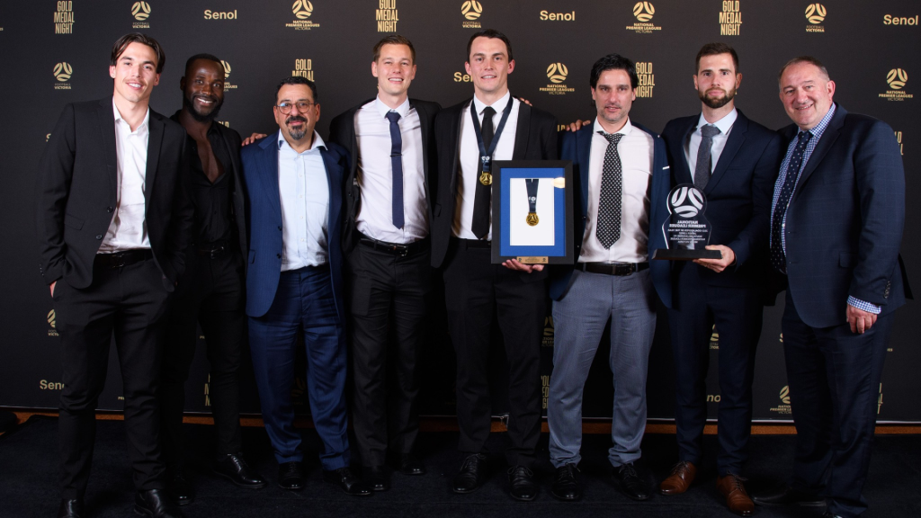 South Melbourne FC awarded at the NPL Victoria Senol Gold Medal Night ...