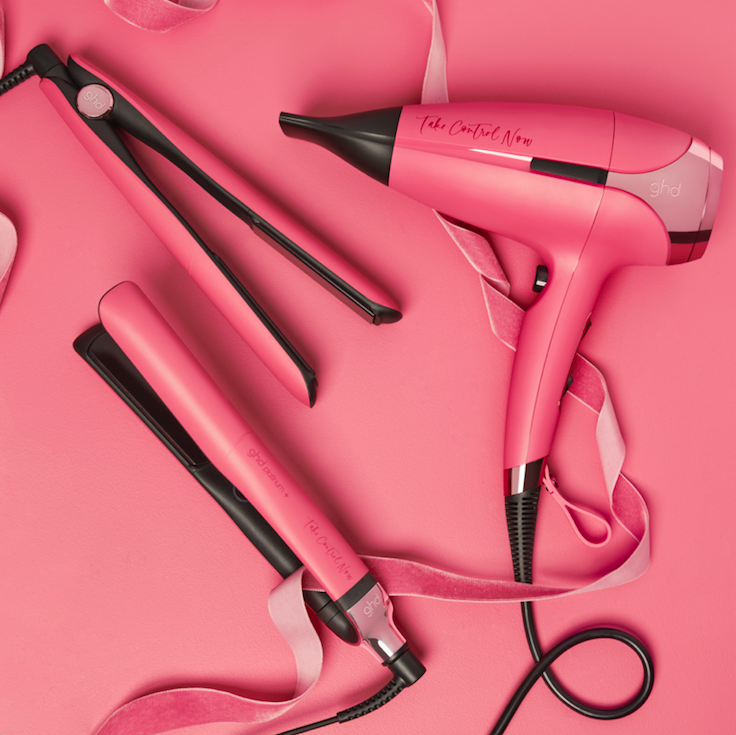 ghd Debut 2021 Pink Campaign - Styleicons