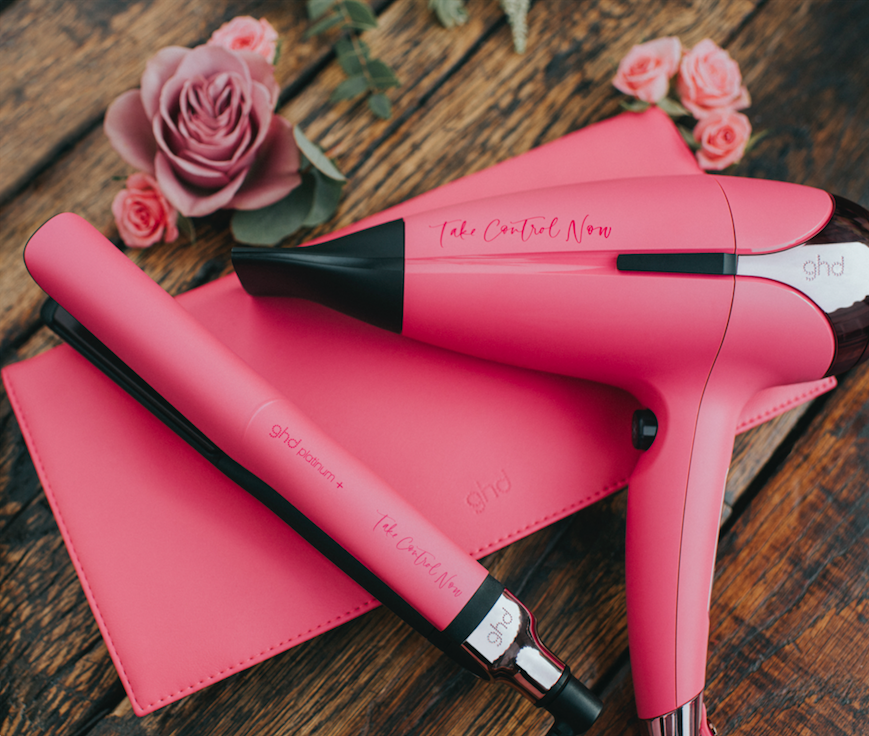 ghd Debut 2021 Pink Campaign - Styleicons