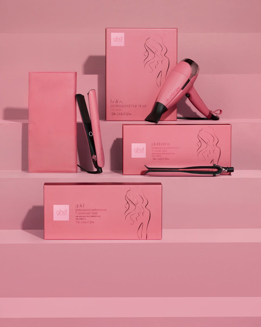 ghd Debut 2021 Pink Campaign - Styleicons