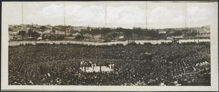 Aboriginal boxing in Sydney