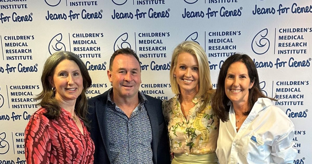 Olympian gets behind CMRI | CMRI