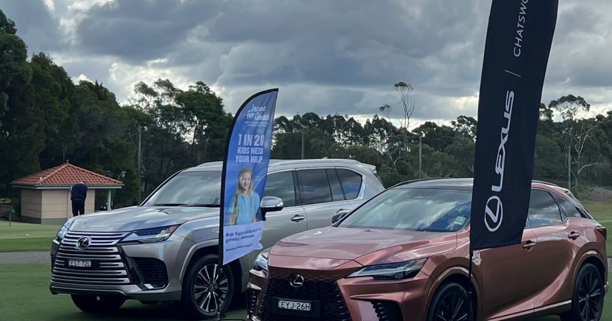 Lexus golf day fundraiser | CMRI