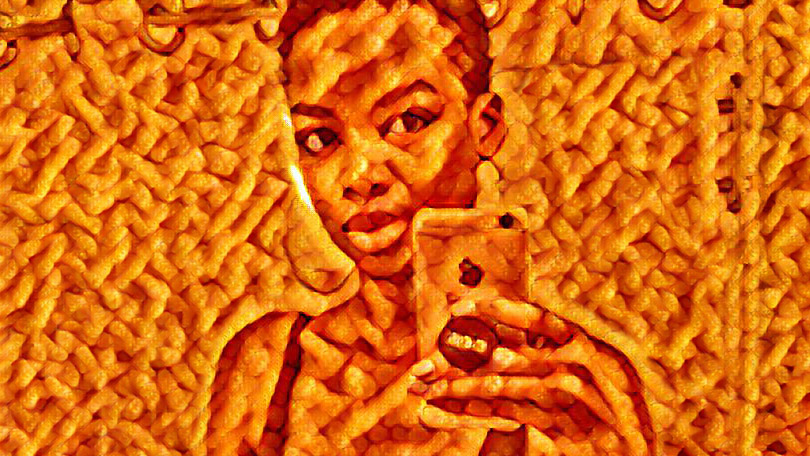 CheetosVision AI/AR sees Cheetos in everything