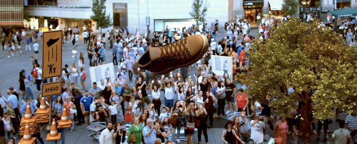 Timberland's mass-participation AR game