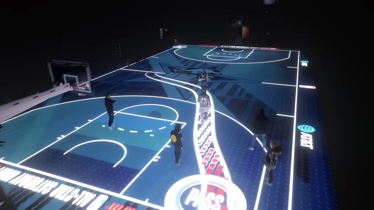NBA Enhances All-Star Weeekend with State-of-the-Art LED Court - The ...
