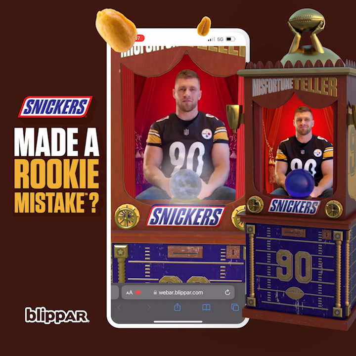 Snickers' "Rookie Mistake" AR Experience for Super Bowl LVIII - The ...