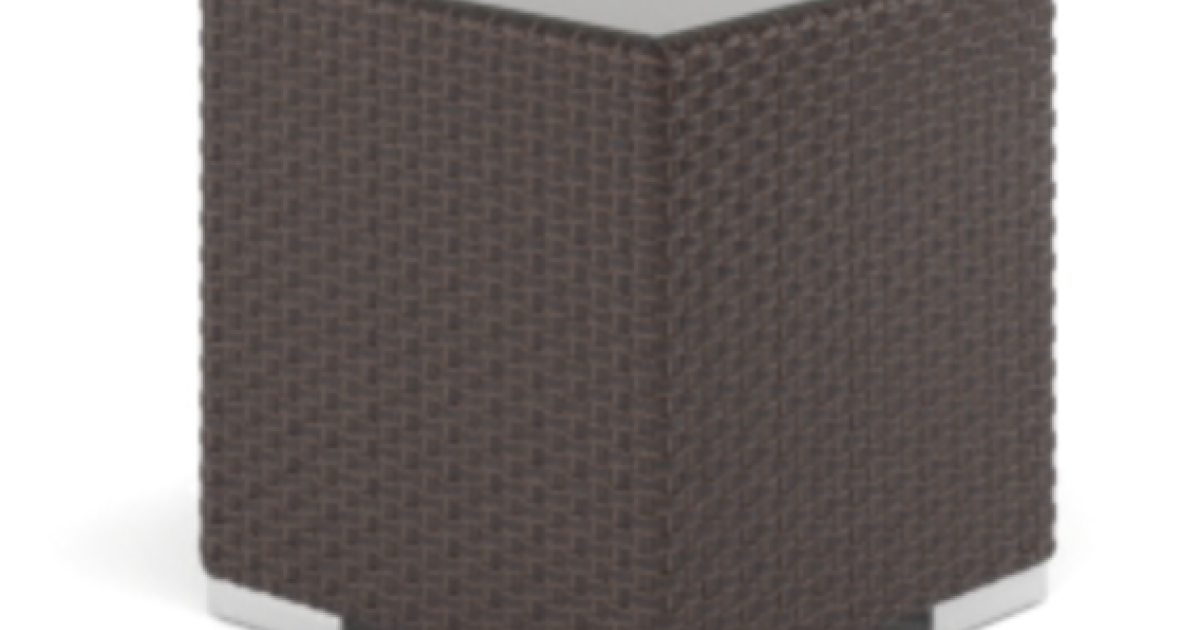 Club Side Table W Glass Top - Contemporary Classics