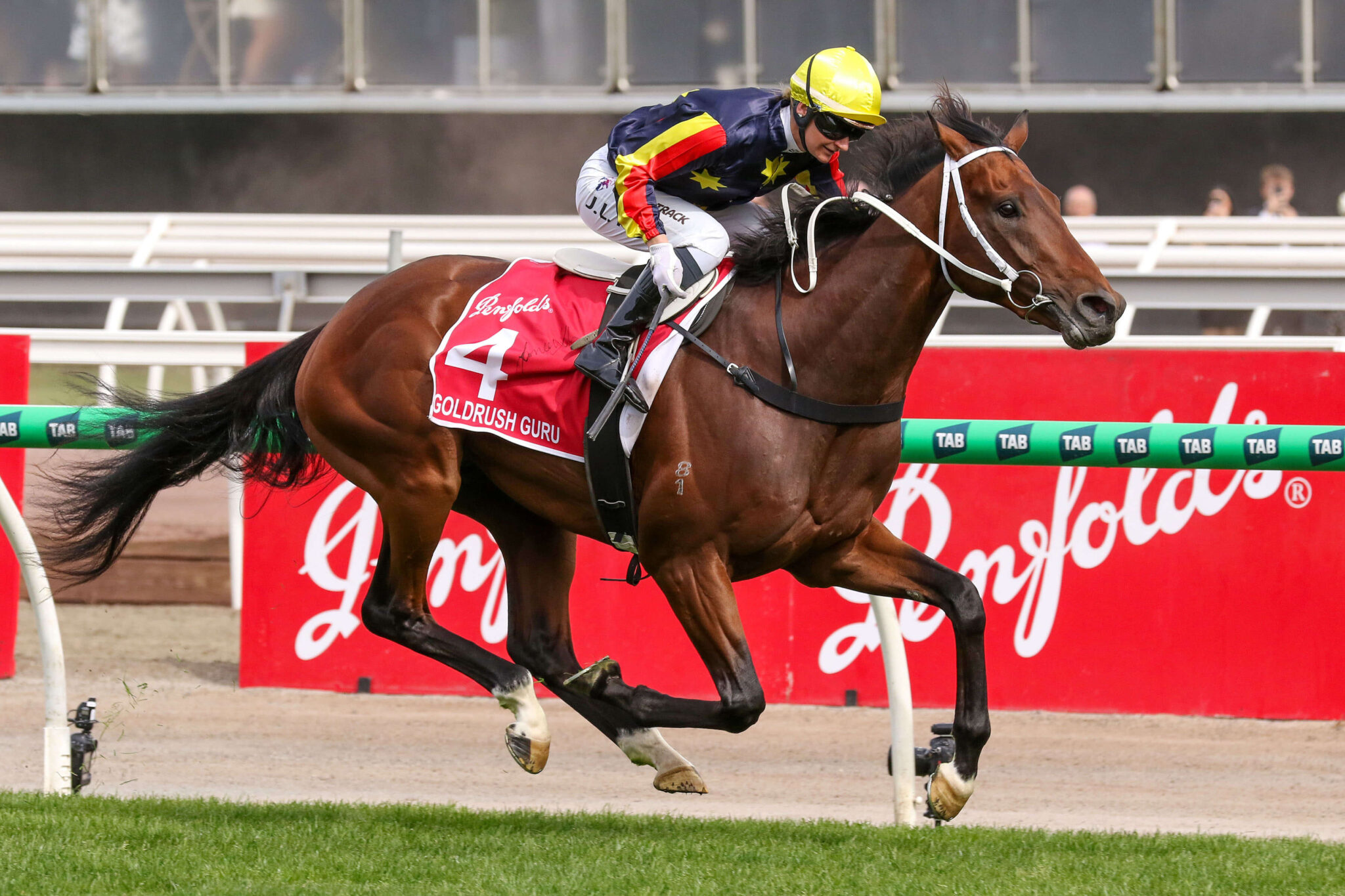 Goldrush Guru Wins 2024 Victoria Derby with Kah Aboard - races.com.au