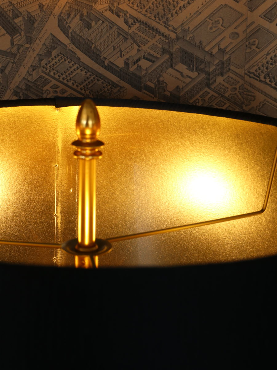 A French Bullrush Hollywood Regency lamp – European Antiques