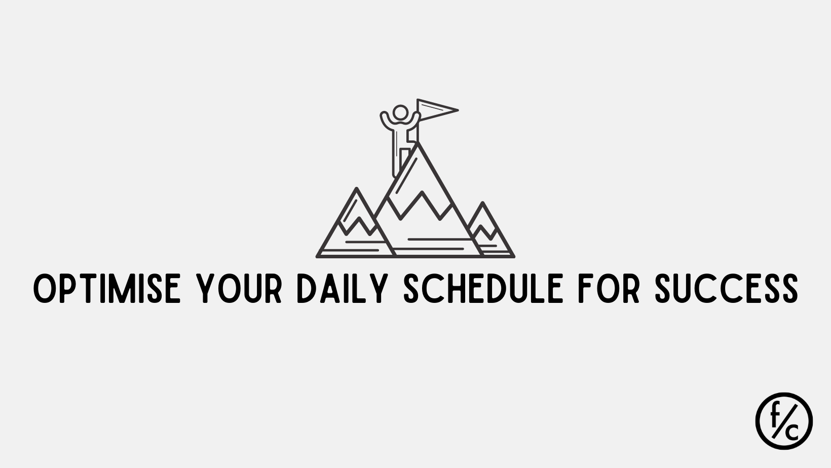 How To Optimise Your Daily Schedule For Success Finance Coffee how-to-optimise-your-daily-schedule-for-success-finance-coffee