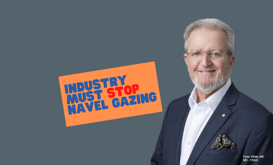 Industry must stop navel gazing | Finance & Coffee