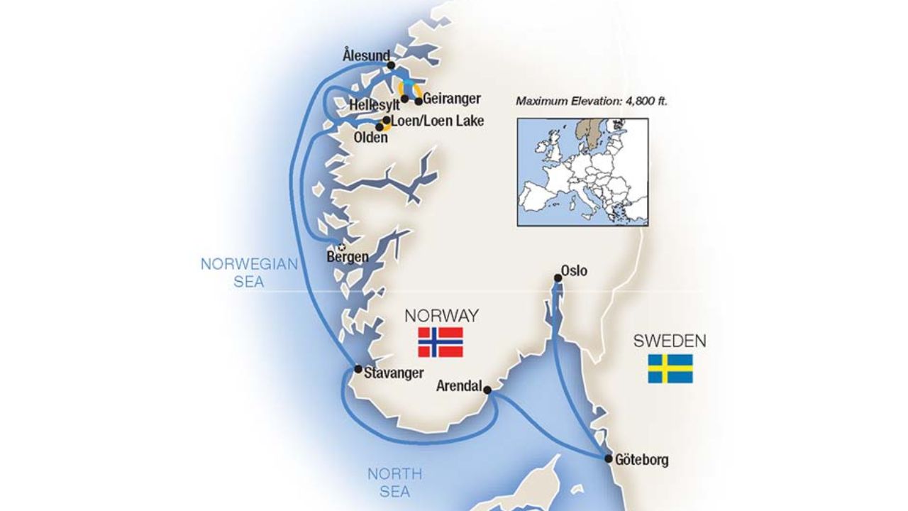 Norwegian Fjords & Coastal Treasures - Platinum Cruising