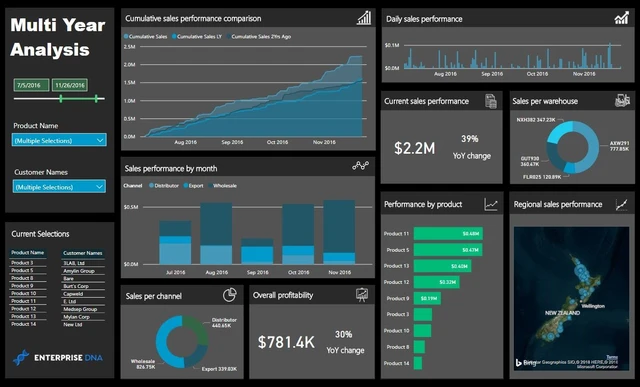 Gaining Executive Insights with Power BI Analytics