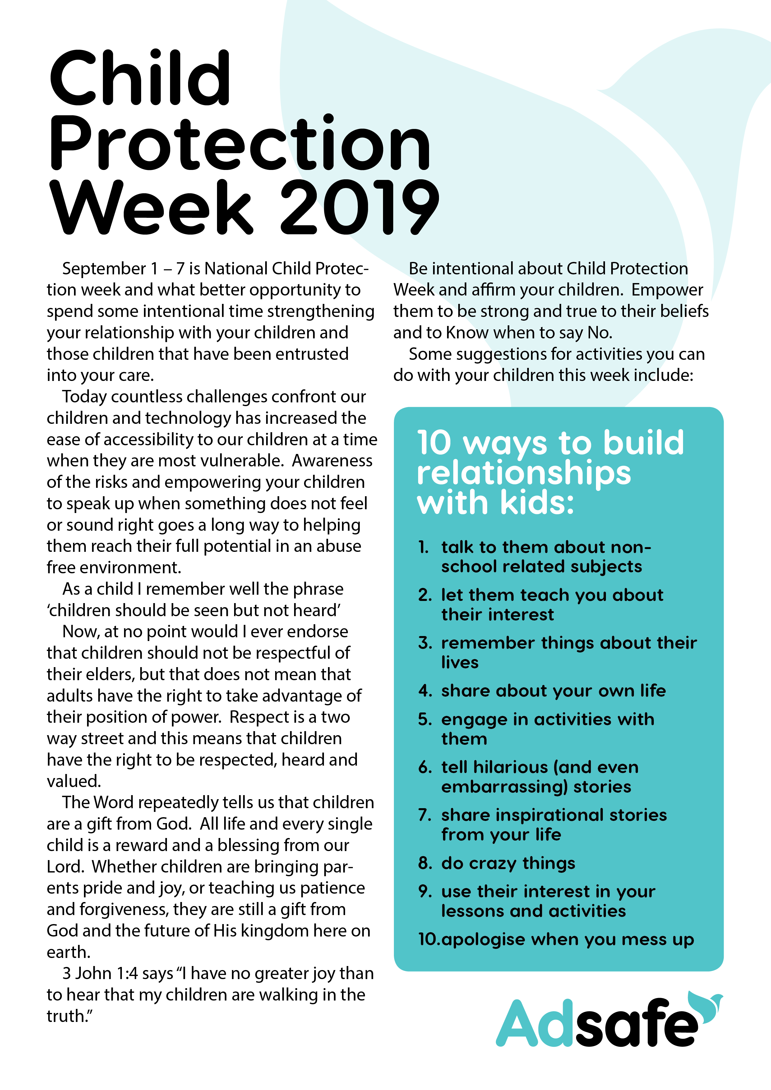 Adsafe - Adventist Church in Sydney