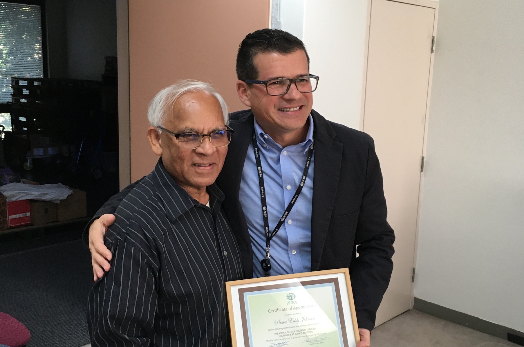 Management Changes at ADRA Blacktown