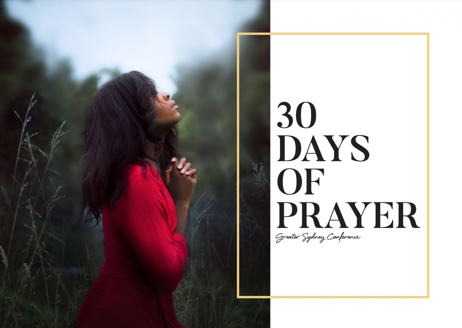 30 Days of Prayer Resources - Seventh-day Adventist Church in Sydney