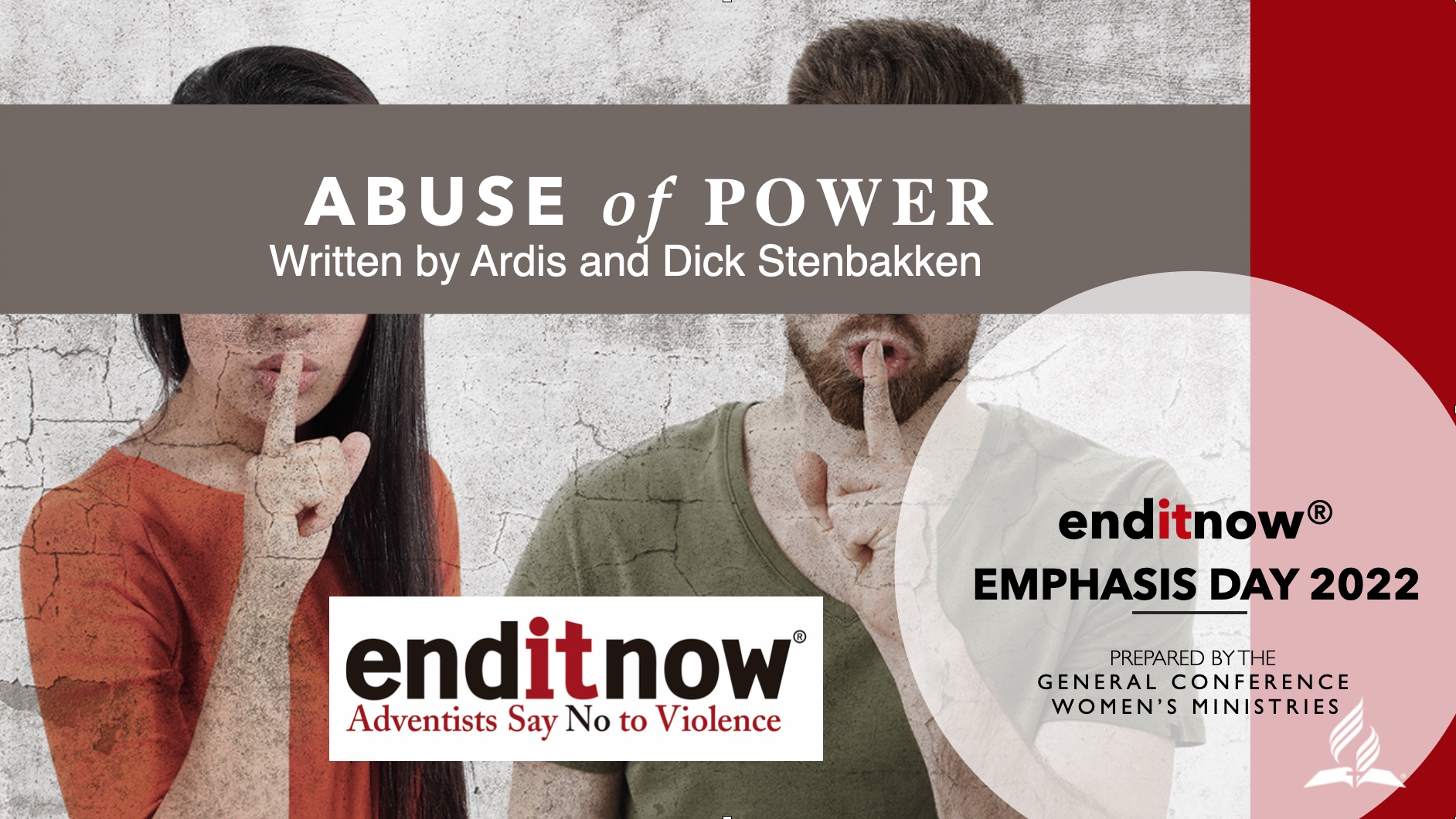enditnow® Emphasis Day – Abuse of power | Say No to Violence