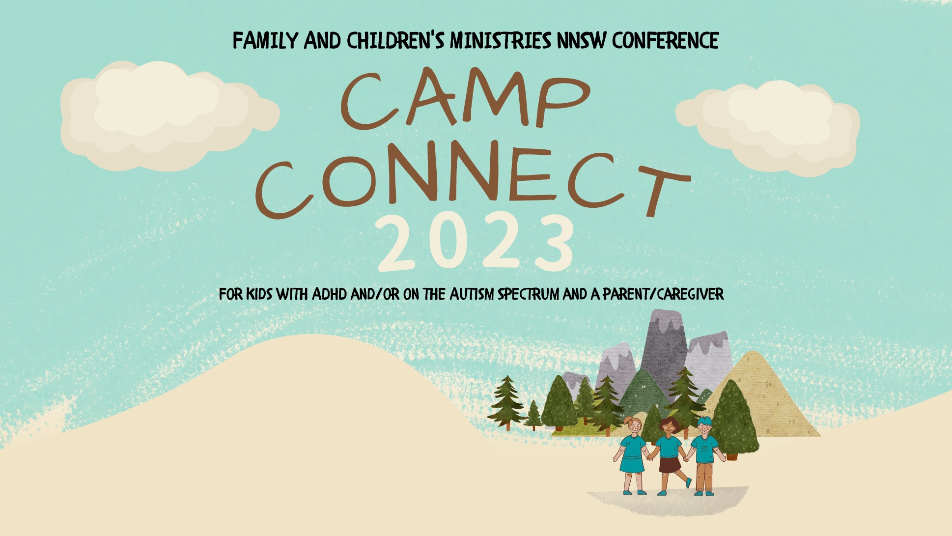 Camp Connect for Kids! At Camp Breakaway in July 2023.