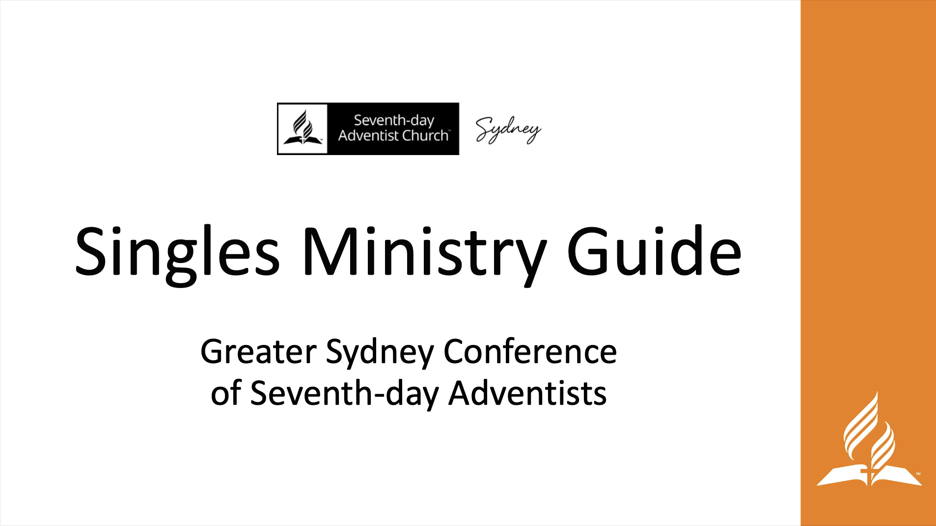 GSC Singles Ministry Volunteer Guide - Seventh-day Adventist Singles in ...