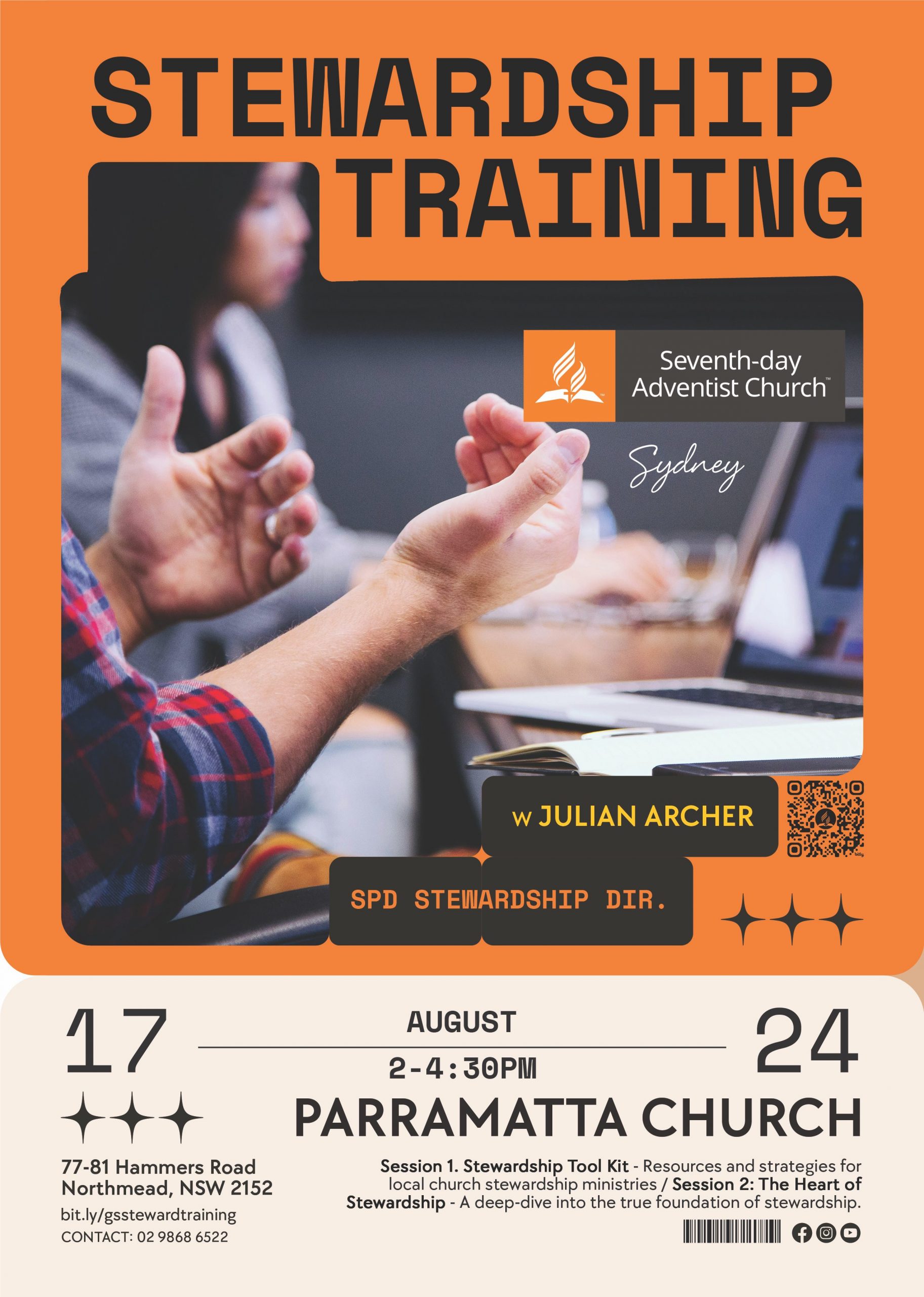 Stewardship Training - Seventh-day Adventist Chuch in Sydney