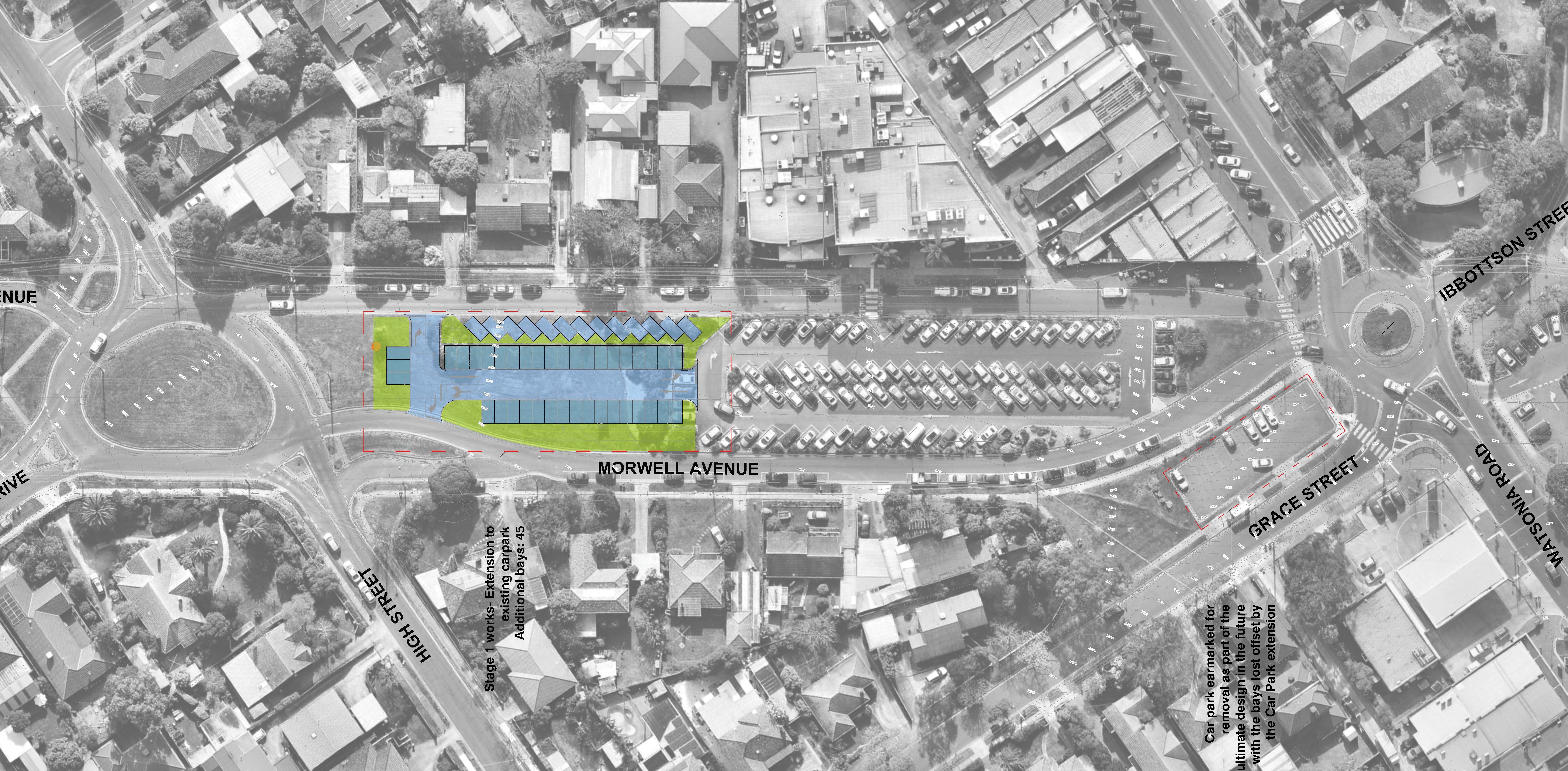 WATSONIA CAR PARK EXTENSION, MORWELL AVENUE, WATSONIA :: Shaping Banyule