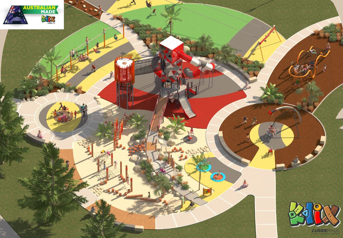 Reddall Reserve Play Space :: Reddall Reserve Master Plan in Action ...