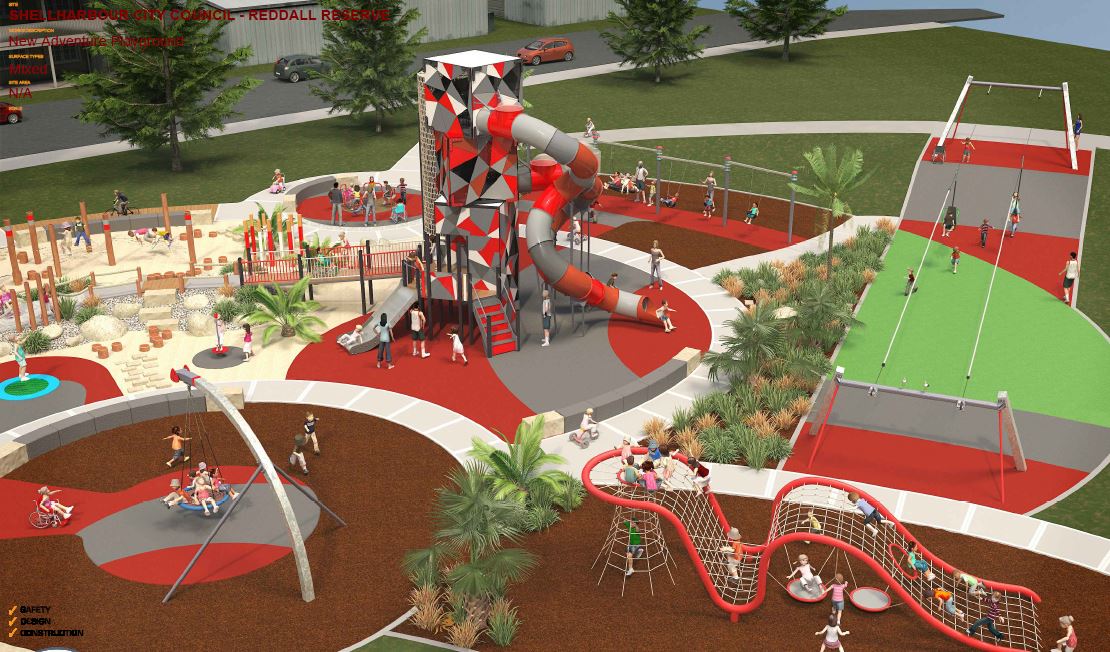Reddall Reserve Play Space :: Reddall Reserve Master Plan in Action ...