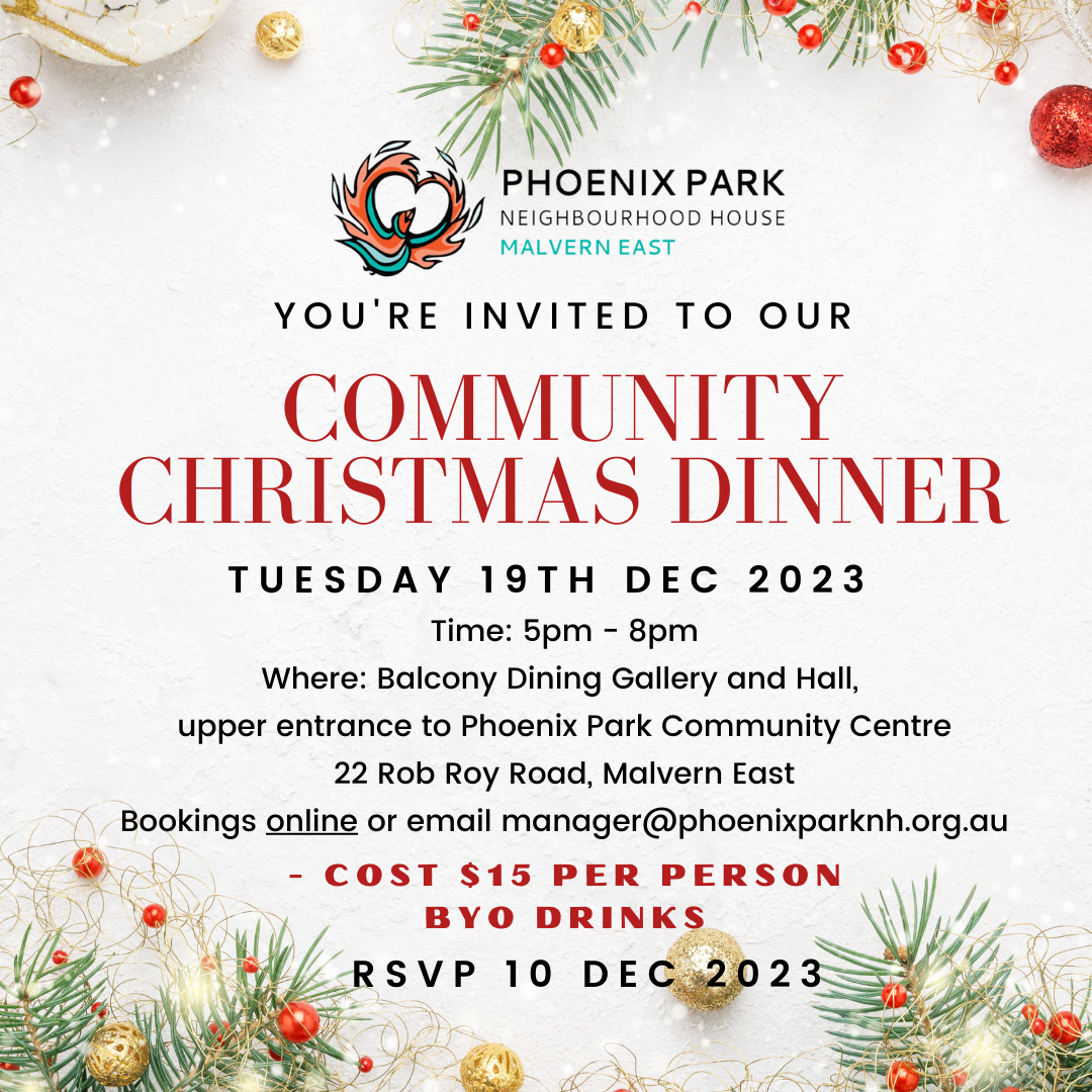 2023 Community Christmas Dinner | Neighbourhood Houses