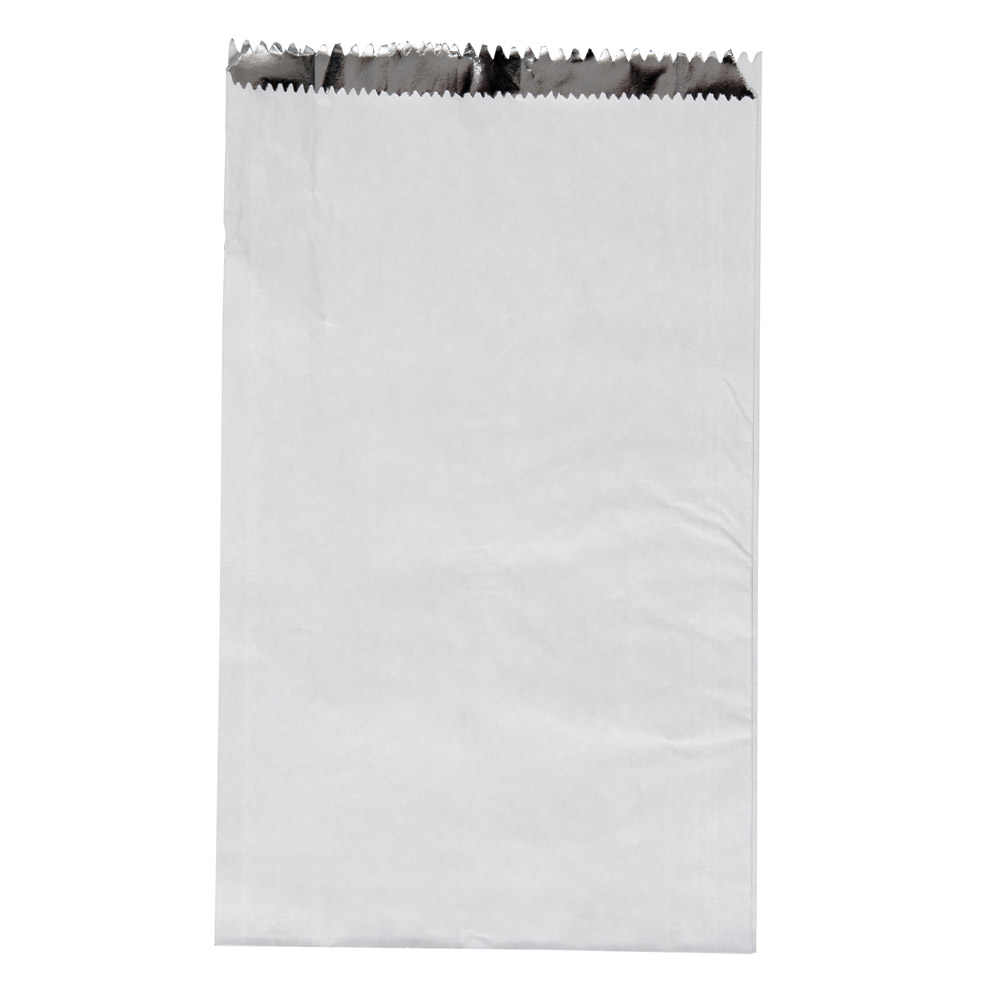 Product: Extra Large White Foil Lined Paper Chicken Bag