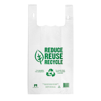 Product: Medium White Re-Useable Carry Bag