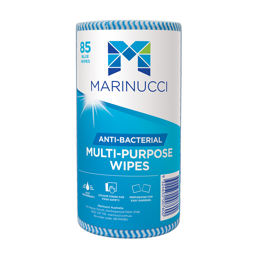 Product: Blue Multi-Purpose Anti-Bacterial Cleaning Wipe