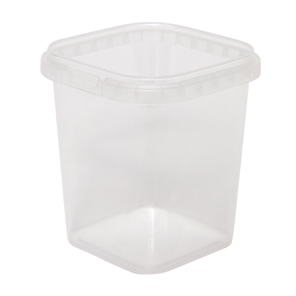 Product: 365mL DECA 79 Series Square Tamper Proof Container