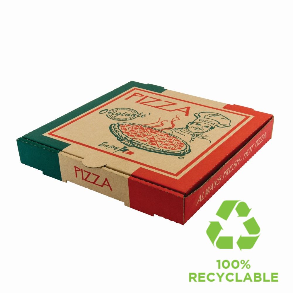 Product: 11in Brown Originale Printed Pizza Box
