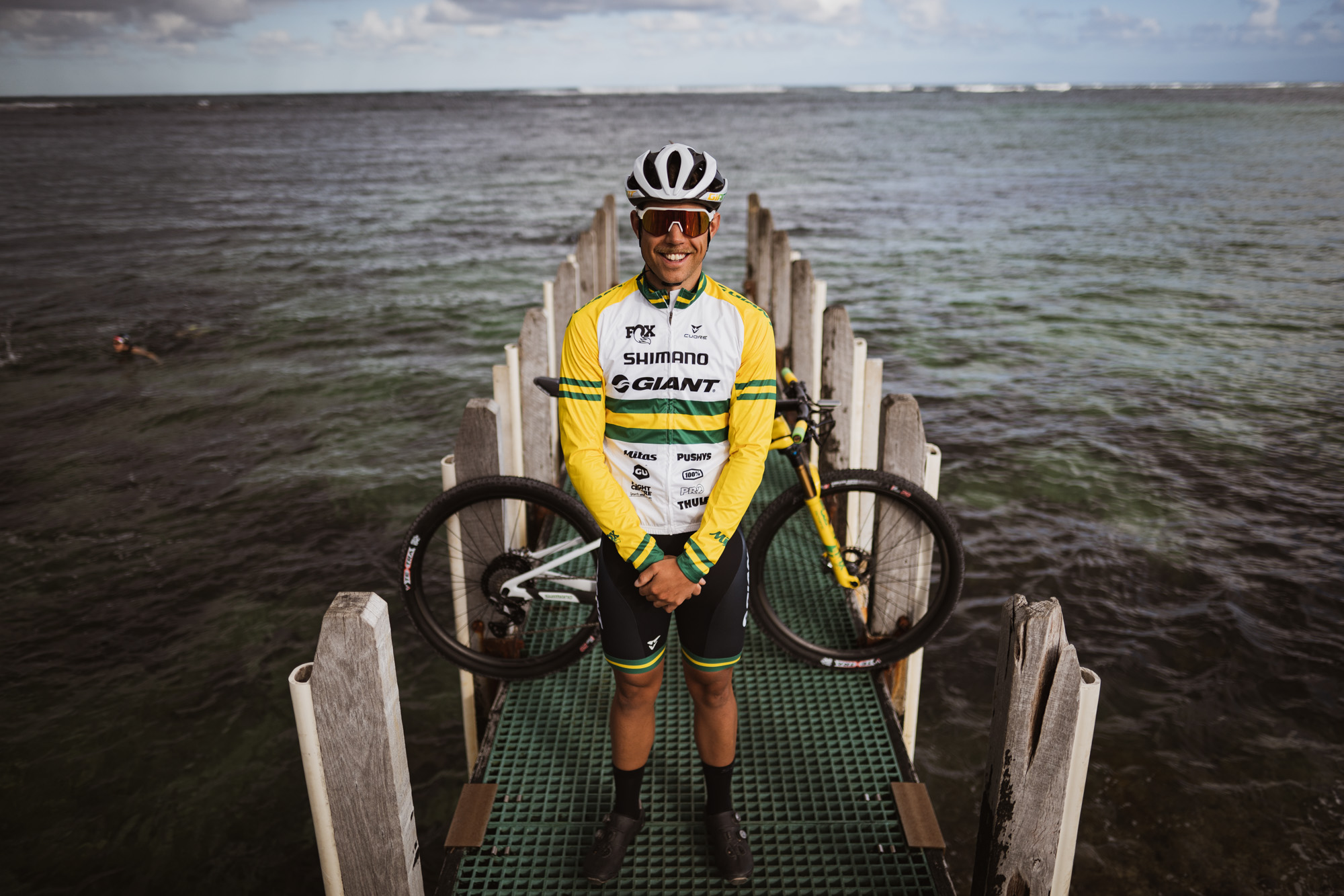 Brendan Johnson to race a custom Giant at the 2019 Cape to Cape