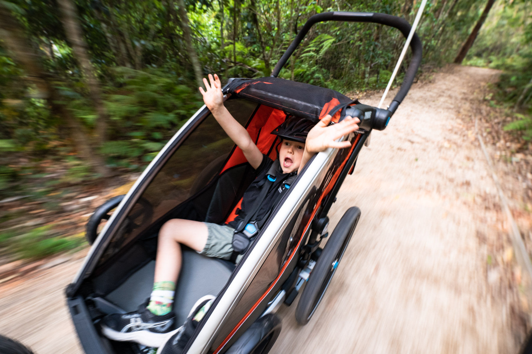Towing a Thule Chariot | Carrying Kids and Gear in Style