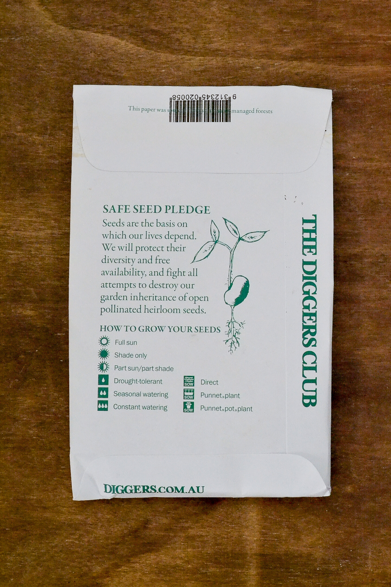 Bean - Italian Romano - Diggers Seeds - Guildford Garden Centre