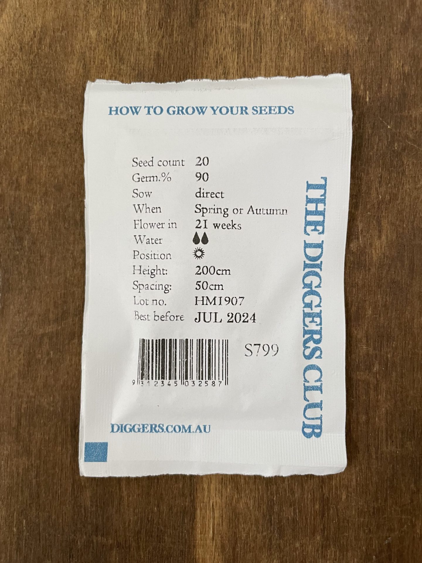 Sweet Pea - Painted Lady - Diggers Seeds - Guildford Garden Centre