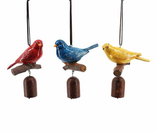 Wind Chime - Birds - Resin - Guildford Garden Centre