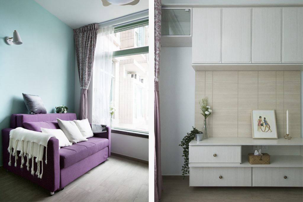 How a family lives stylishly in a 482sqft shoebox apartment | Lookbox ...