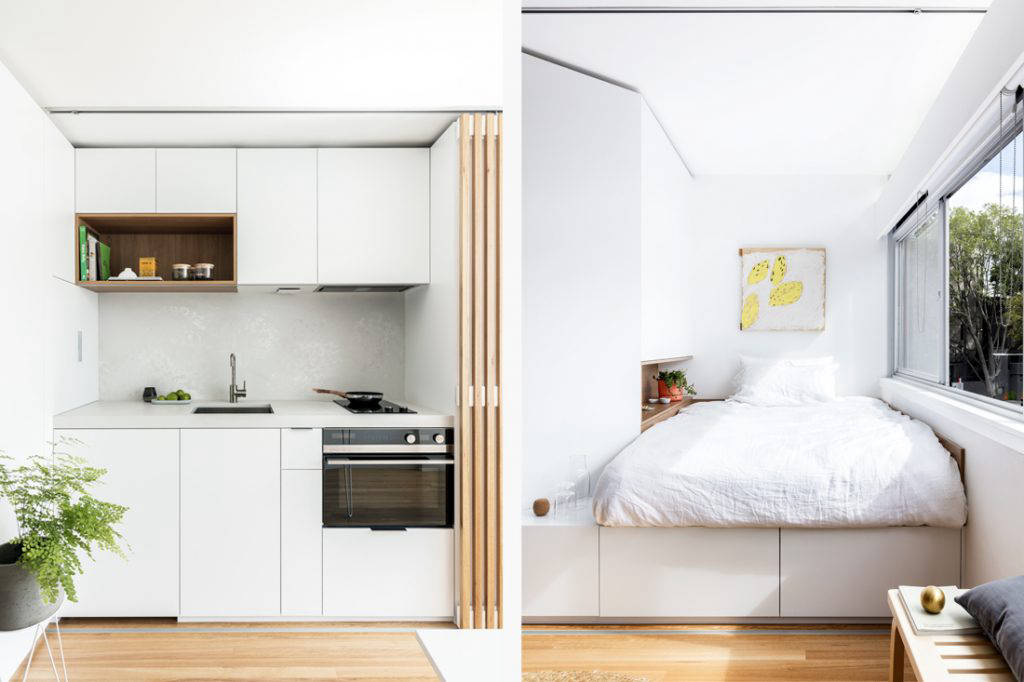 Clever solutions make a 258sqft apartment looks bigger | Lookbox Living