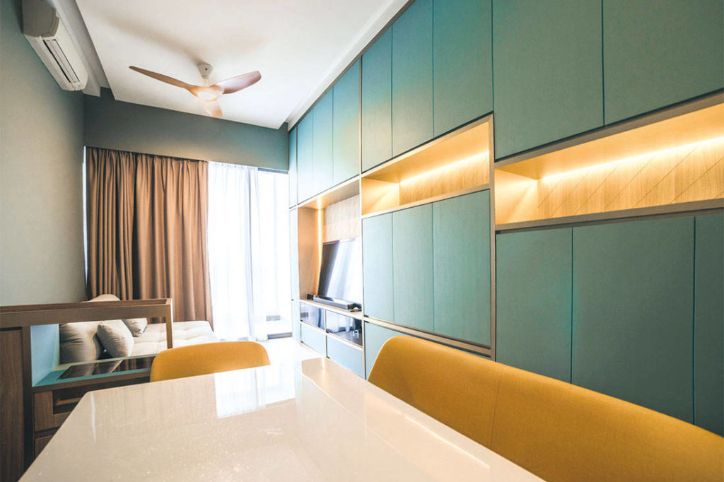 Smart storage solutions in a compact apartment | Lookbox Living