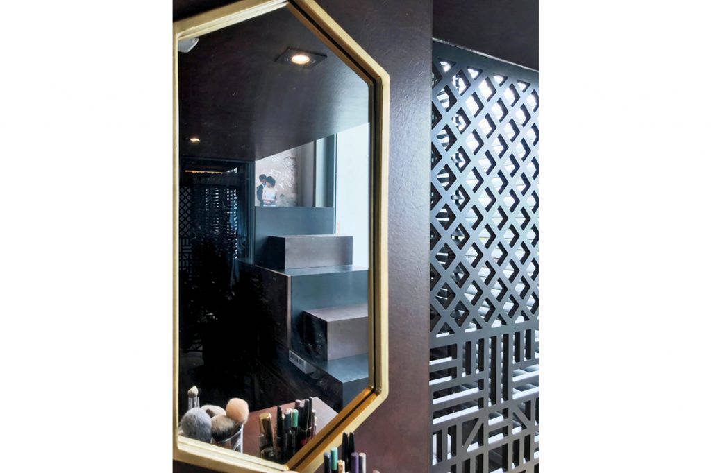 Modern grandeur in a tiny studio apartment | Lookbox Living