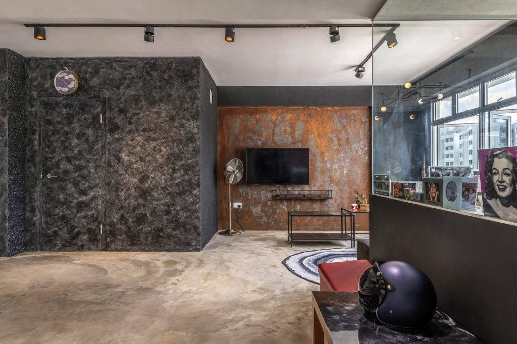 New York loft style in an HDB BTO flat | Lookbox Living